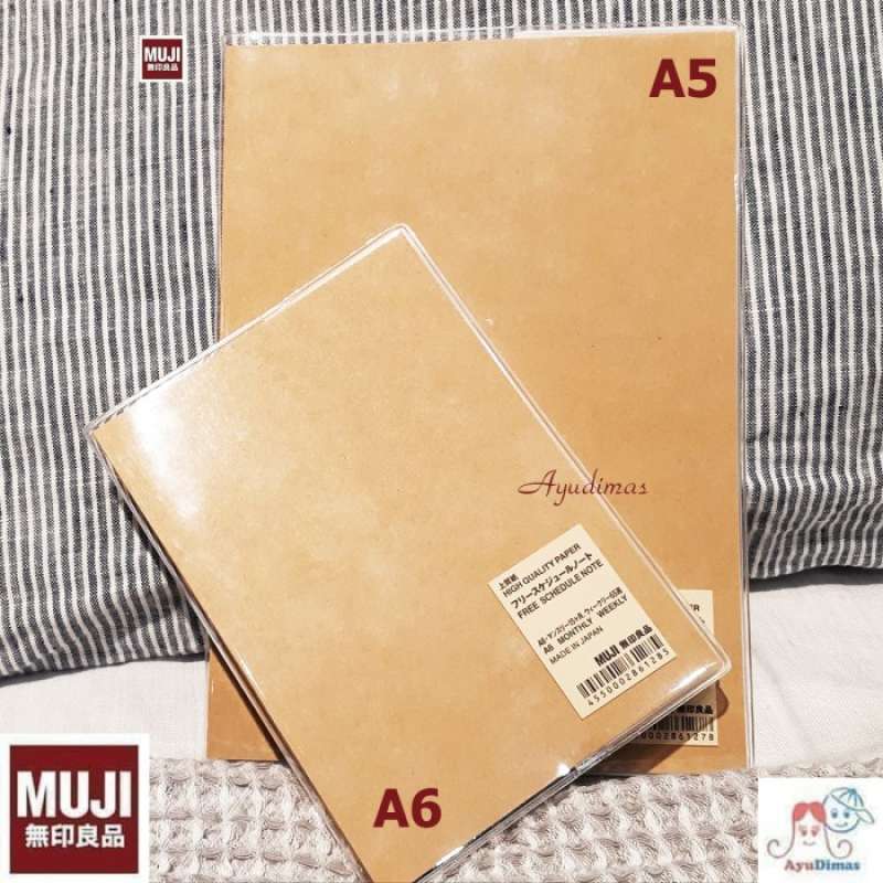 Jual Muji Free Schedule Note / Planner Notebook / Note Book / Agenda ...