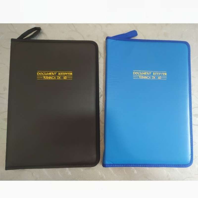Jual Document Keeper Yushinca Dk-60 (60 Pocket) - Map Dokumen - Hitam Di Seller Velvet Store ...
