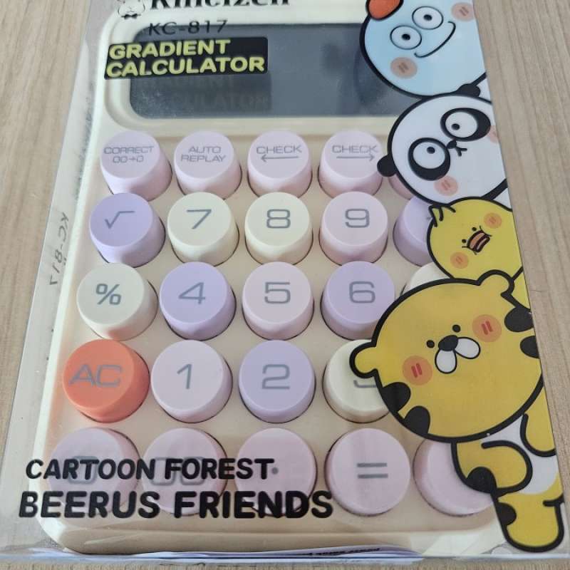 Jual Kalkulator Permen Warna Pink Kuning Biru Ungu Lilac Calculator ...