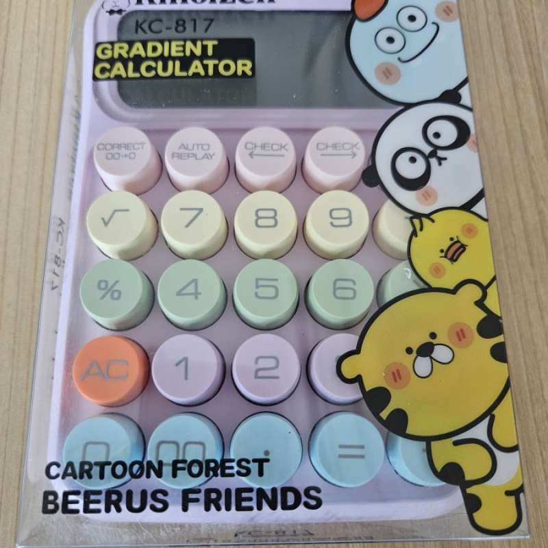 Jual Kalkulator Permen Warna Pink Kuning Biru Ungu Lilac Calculator ...