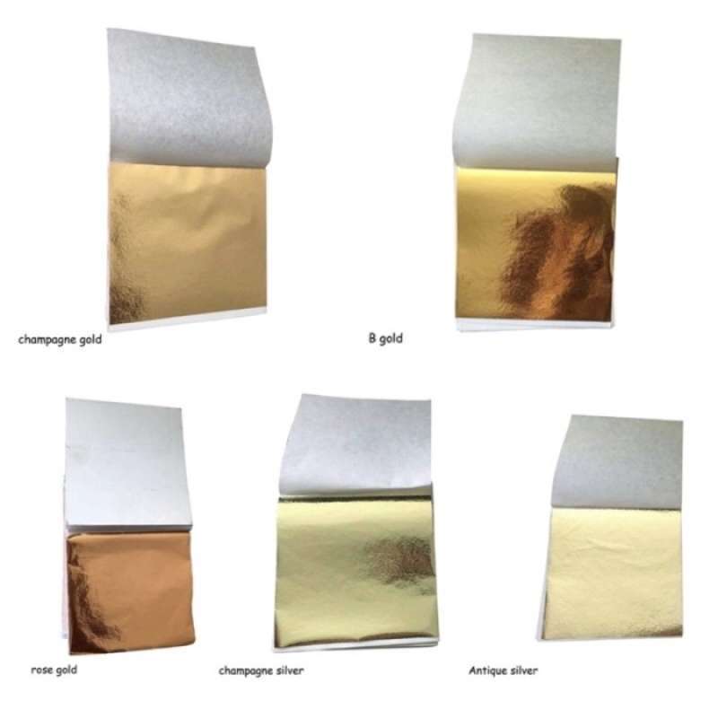 Jual Gold Leaf Kimpo Kertas Emas Prada Â€œimperialâ€ 100 Original Di ...