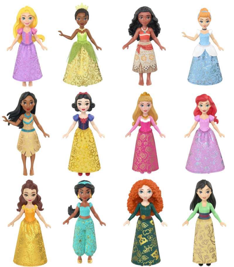 Jual Disney Princess Small Doll Mattel Original Murah Lengkap Hlw69 ...