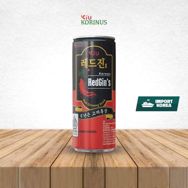 Promo K- Red Gingseng Juice/ Redgin's /minuman Gingseng Merah Halal 240ml Diskon 42% Di Seller ...