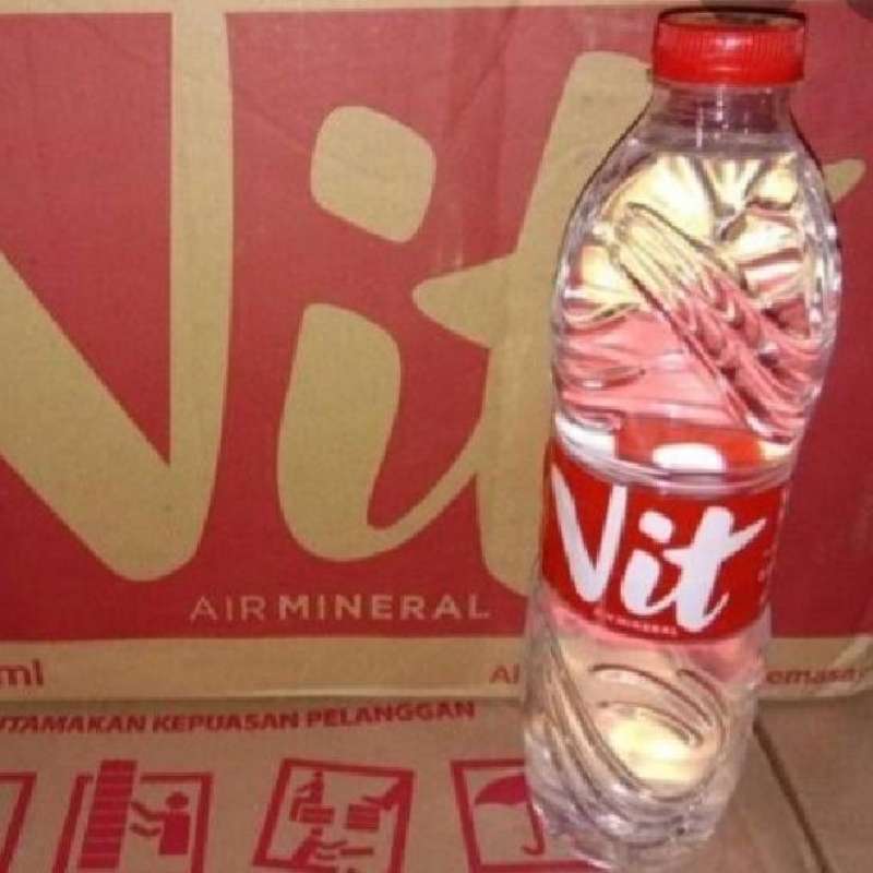 Jual Vit Air Mineral Botol 600ml Dus Isi 24pcs Di Seller Rejeki Andi ...