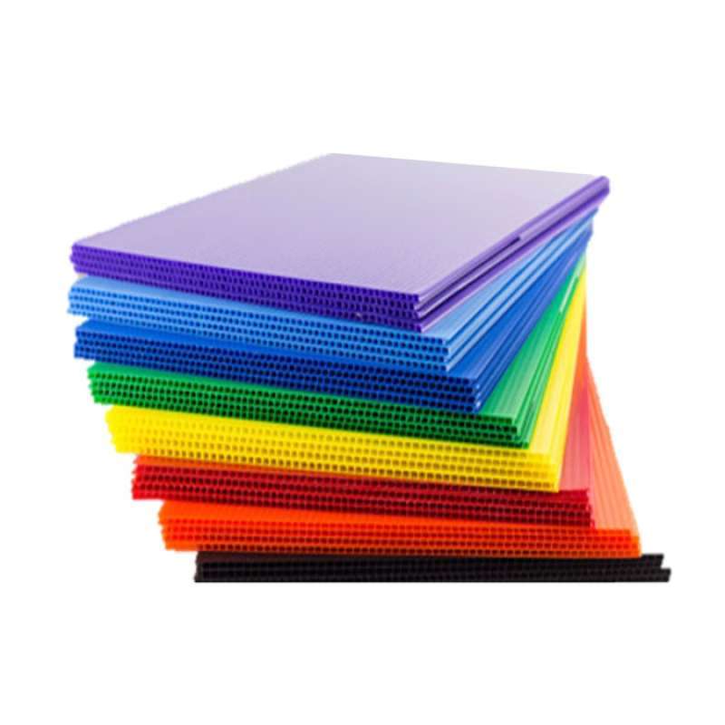 Jual Corrugated Board / Impraboard (100cm X 100cm X 4mm) | Blue Pp ...