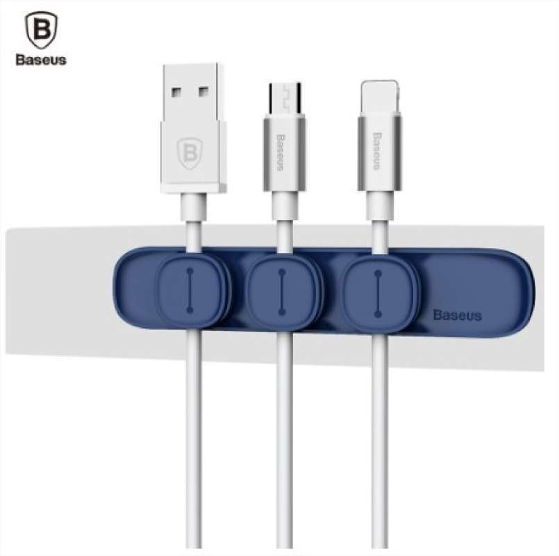 Jual Baseus Peas Cable Clip Magnetic Usb Data Cord Desktop Organizer ...