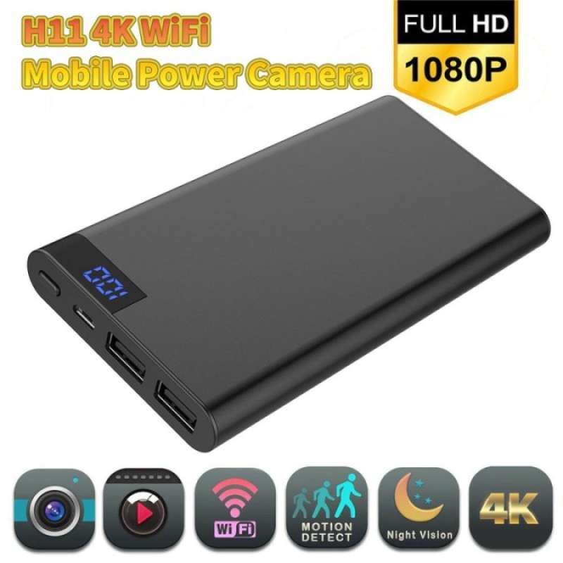 Jual Ip Camera - Spy Camera Wifi Power Bank H11 Hd1080p 4k - Hidden ...