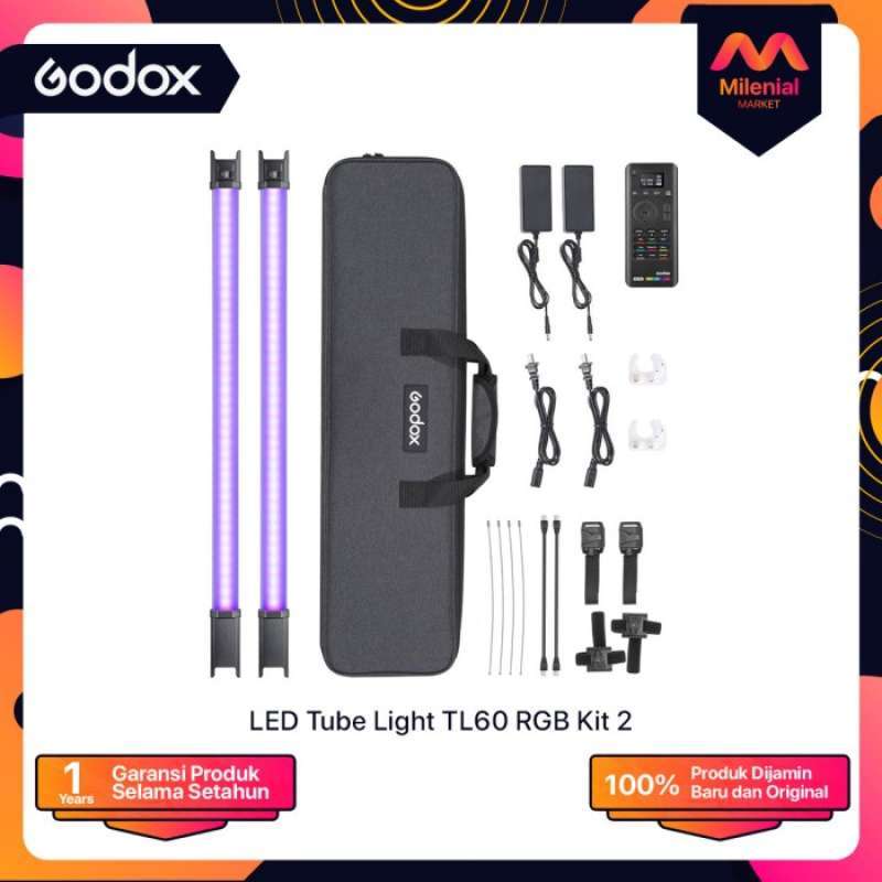 Jual Godox Tl-60 / Tl60 Kit 2 Led Rgb Tube Light Di Seller Have-id - Cengkareng Timur, Kota ...