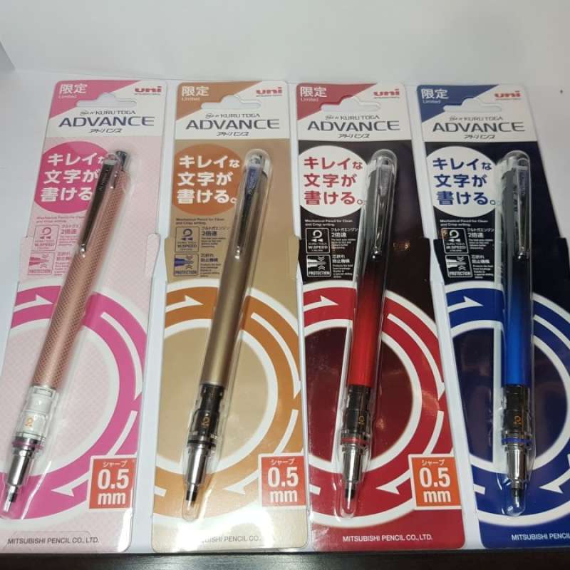 Jual Pensil Mekanik Yang Bisa Meraut Sendiri Uni Kurutoga Advance M5 ...