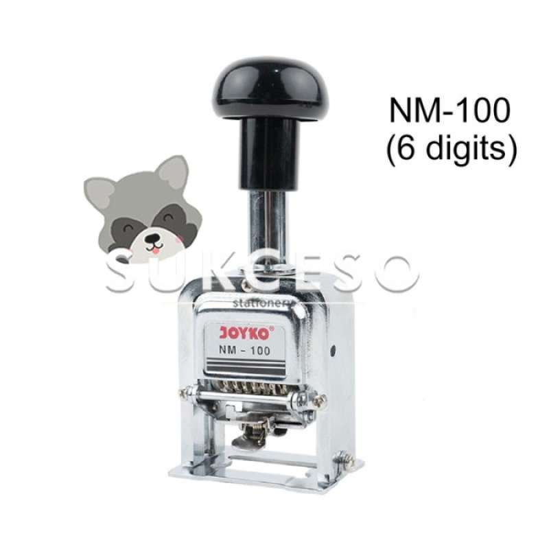 Jual Joyko Numbering Machine Nm-100 Numerator Angka Otomatis 6 Digits ...