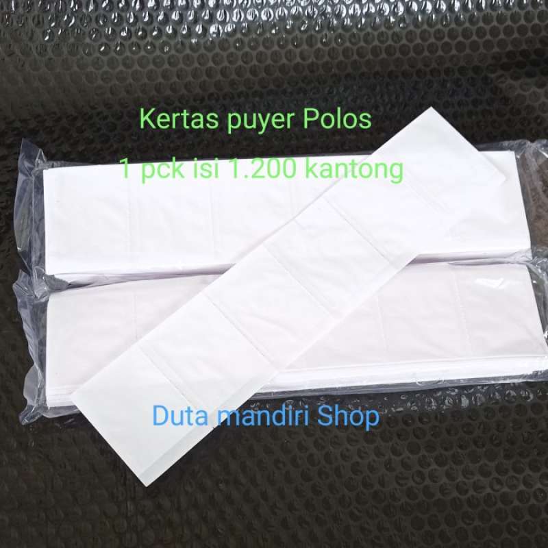 Jual Kertas Puyer Polos Di Seller Kingyo - Cengkareng Timur, Kota Jakarta Barat | Blibli
