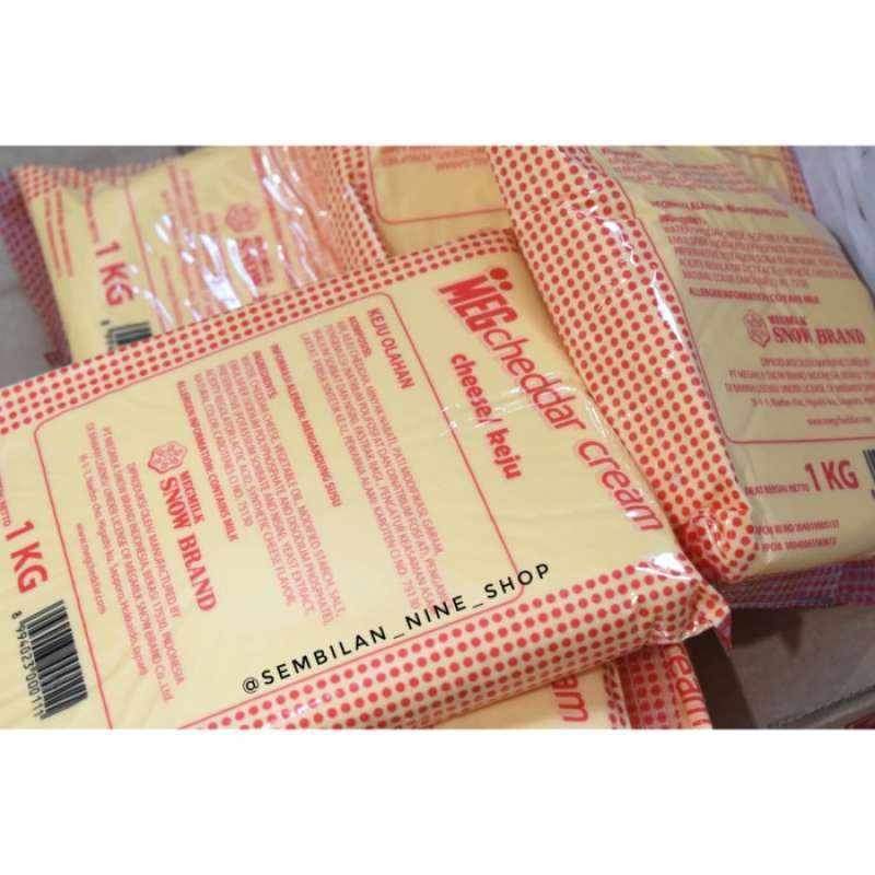 Promo Meg Cheddar Cream Cheese 1 Kg Krim Keju Diskon 23% Di Seller ...