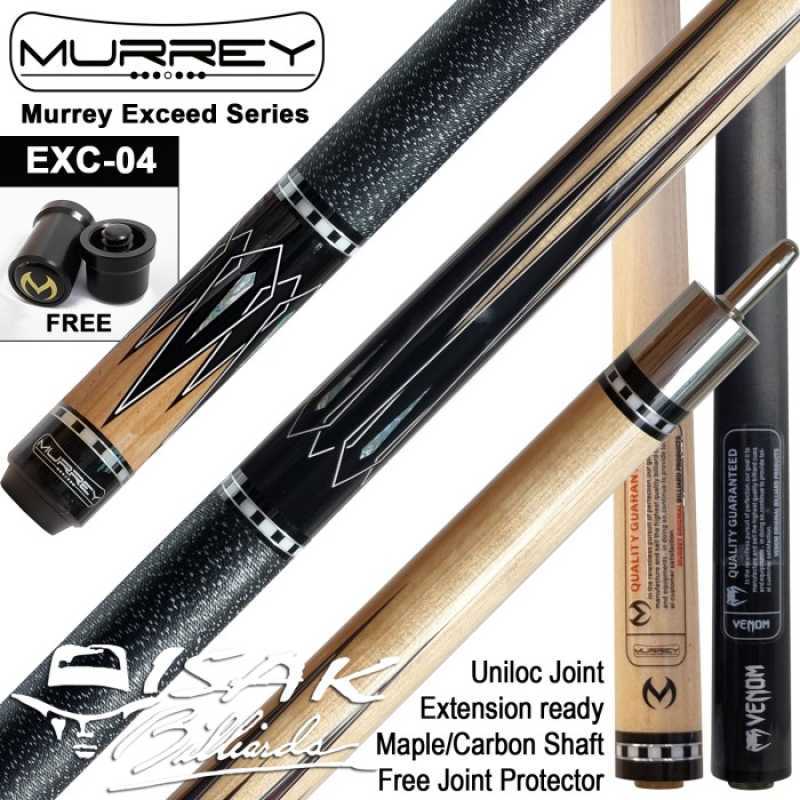 Jual Murrey Exceed Exc-04 Cue Uniloc Maple Extension Bumper Stick ...