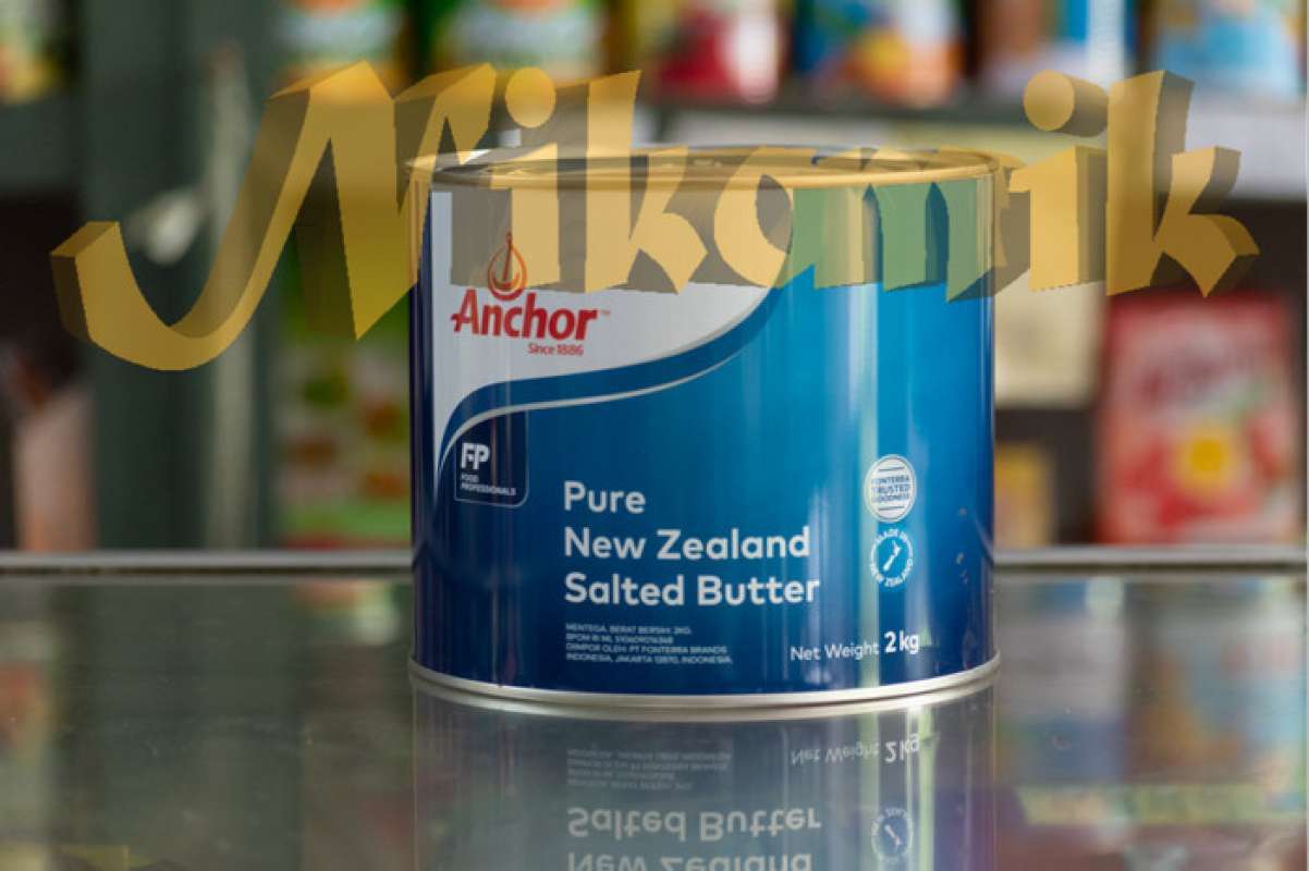 Promo Anchor Pure New Zealand Salted Butter 2kg Diskon 23% Di Seller ...
