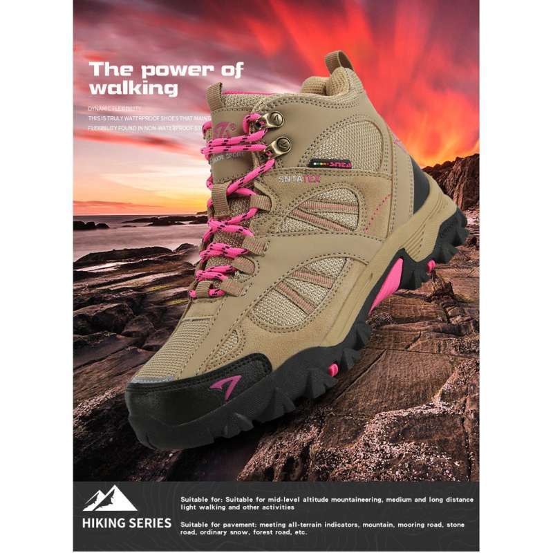 Promo Wolf Sepatu Gunung / Hiking Wanita/cewek Snta 611 Women Series ...