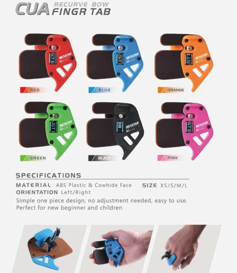 Jual Finger Tab Cua Bicaster Archery Recurve Standard Bow Panahan ...