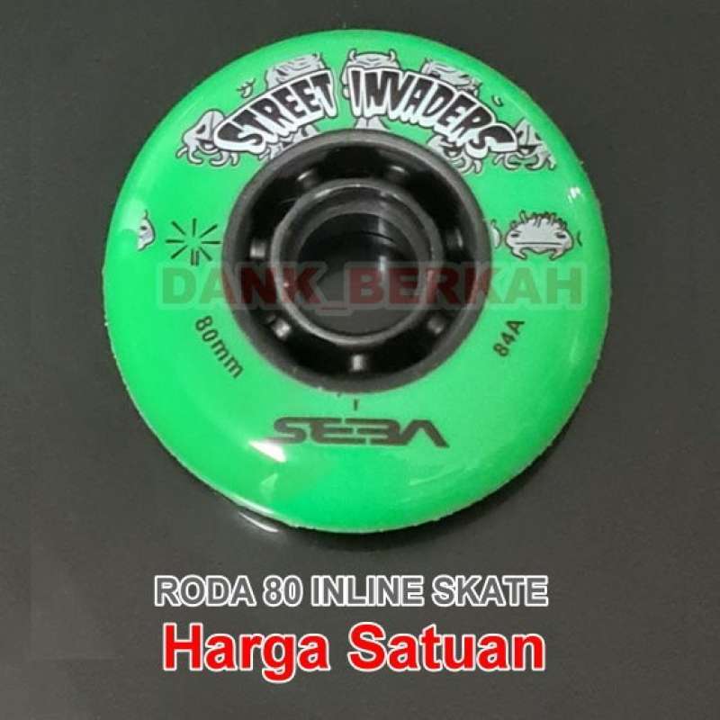 Jual Roda 80 Mm Inline Skate Hyper Grip Hyper+g Grip Concrete Inline ...