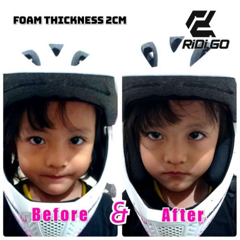 Jual Busa Pipi Helm Pushbike Balance Bike Ridi Go Cheekpad Tambahan ...