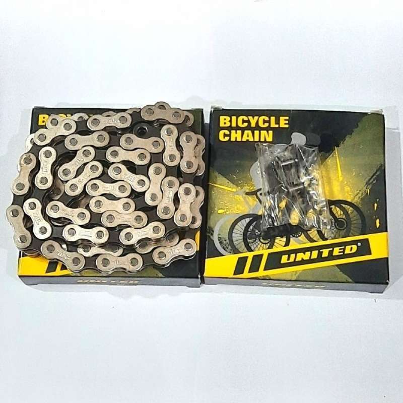 Jual Rantai Sepeda Bmx Black Cp Merk United 102. Single Speed Di Seller ...
