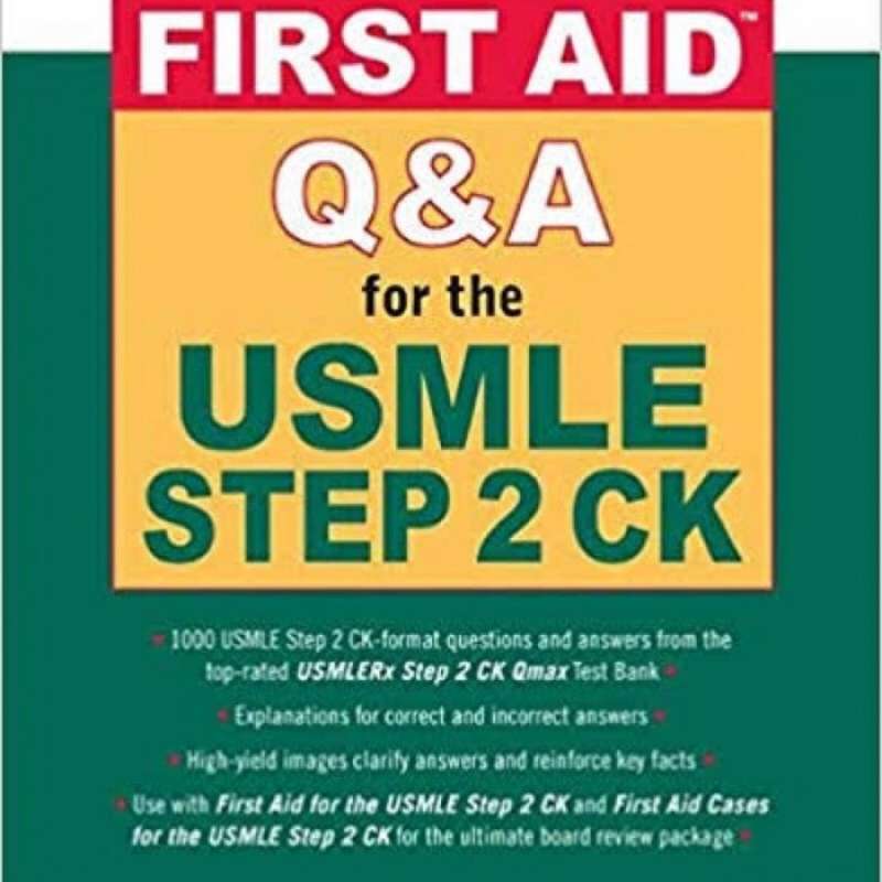 Promo Buku Kedokteran First Aid Q&a For The Usmle Step 2 Ck 2e Diskon ... Promo Buku Kedokteran First Aid Q&a For The Usmle Step 2 Ck 2e Diskon ...