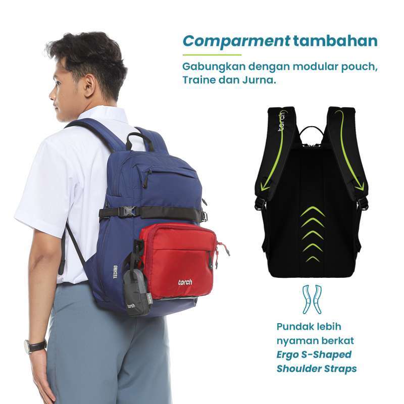 Promo Torch Techno Tas Ransel Punggung Pria Wanita Unisex Backpack ...