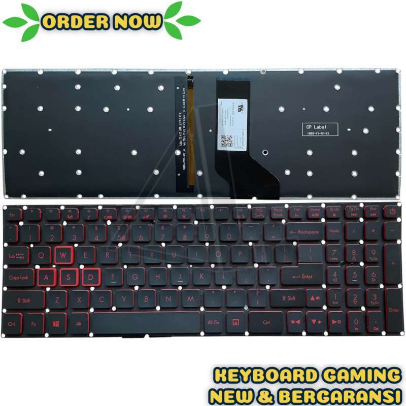 Promo Keyboard Nitro 5 An515 An515-51 An515-52 An515-53 Nitro 5 An515 ...