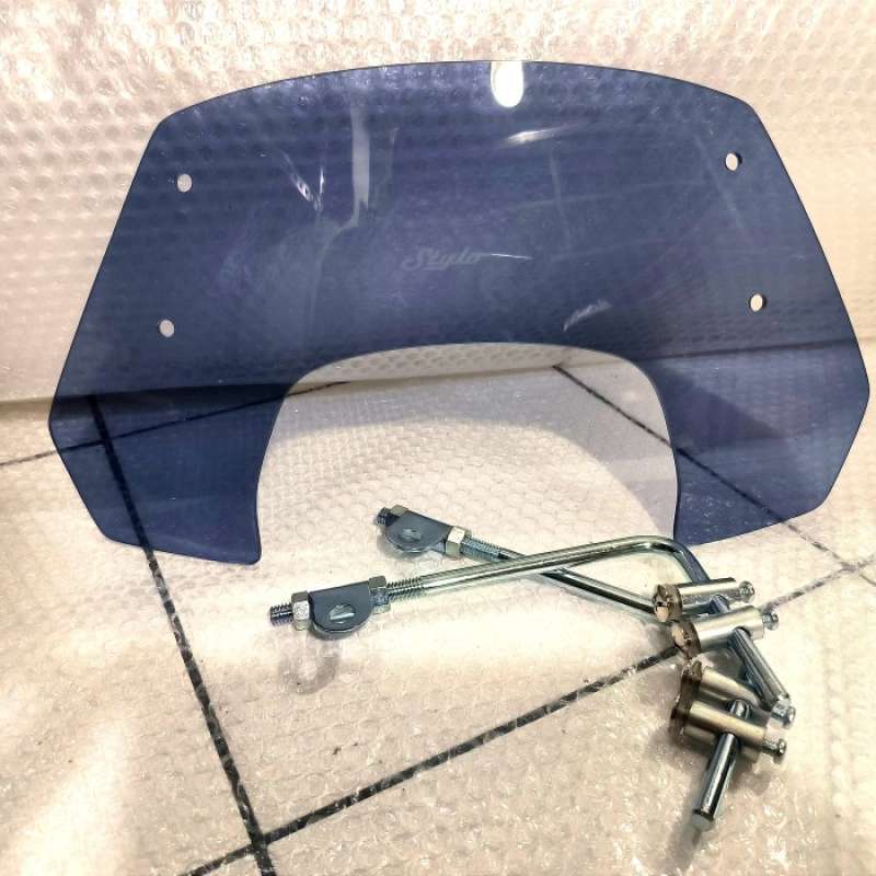Jual Aksesoris Windshield / Flyscreen Honda Stylo 160 Penahan Angin Di ...