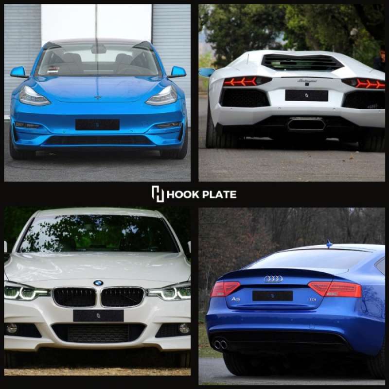 Jual Frameless License Plate Dudukan Plat Nomor Mobil Tatakan Universal ...