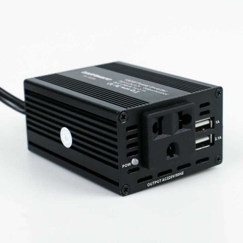 Jual Taffware Power Inverter Mobil Dc-ac 2 Usb + Colokan Listrik 150w 220v Di Seller Regstore ...