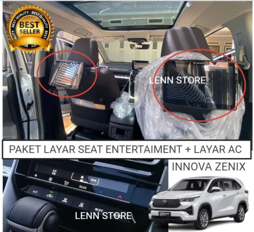 Jual Paket Pelindung Layar Head Unit + Ac Toyota Innova Zenix 2023 - Ac ...