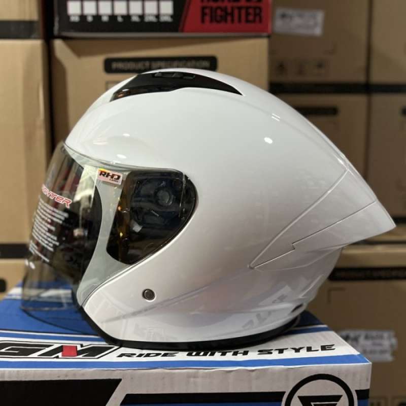 Jual Nhk N1 Max - Solid White - Single Visor - L Di Seller Suzuka ...