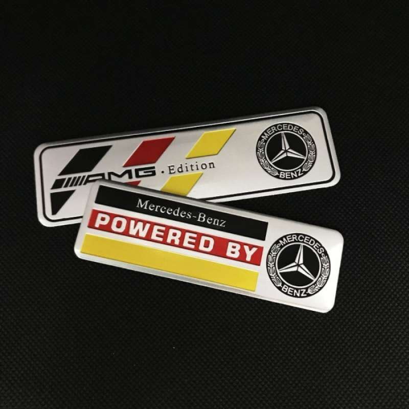 Jual Emblem 3d Alumunium Mercedes Benz Amg Affalterbach Sticker Plate ...