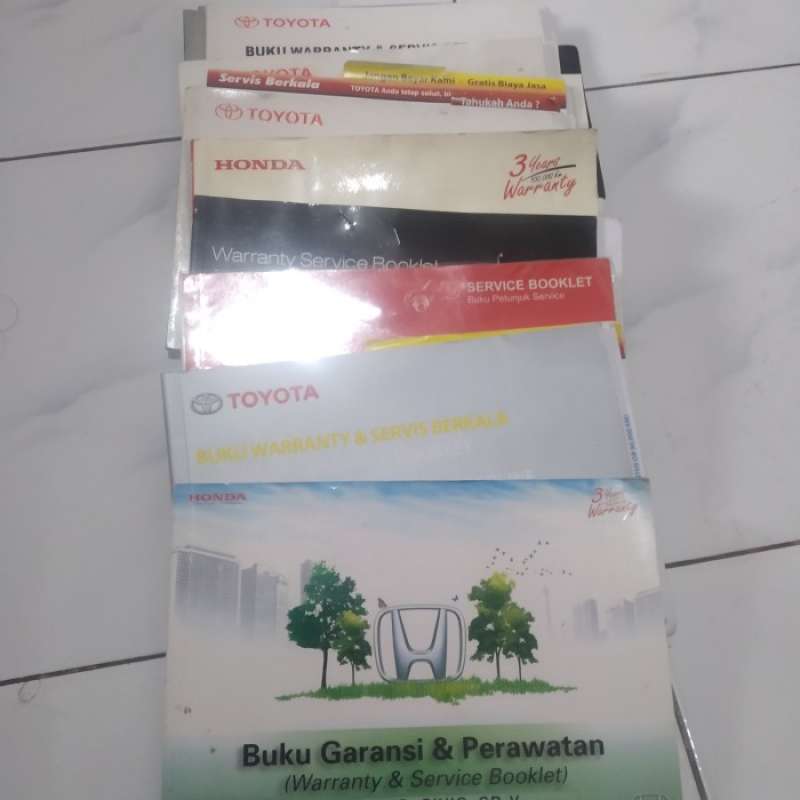 Promo Buku Service Record Macam Jenis Mobil Servis Buku Diskon 23% Di ...