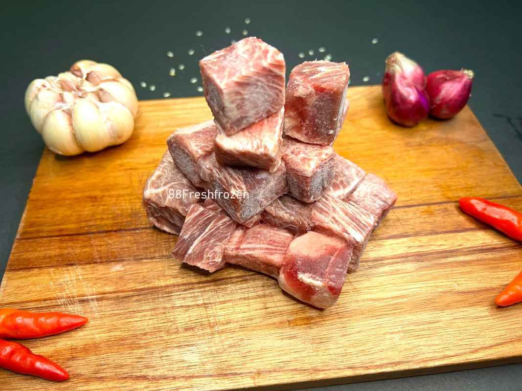 Promo Saikoro Beef Wagyu Cube Saikoro Premium Grade Fresh Frozen ...