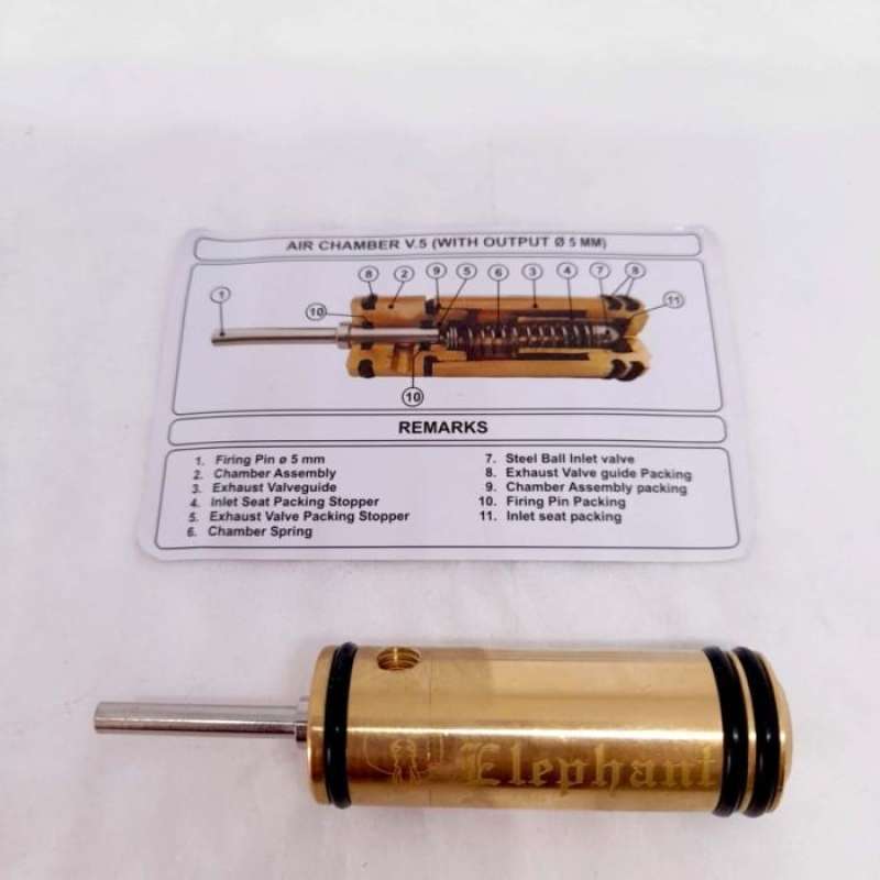 Jual Air Chamber Elephant For Sharp V.5 Triple Seal Od 22 Di Seller ...