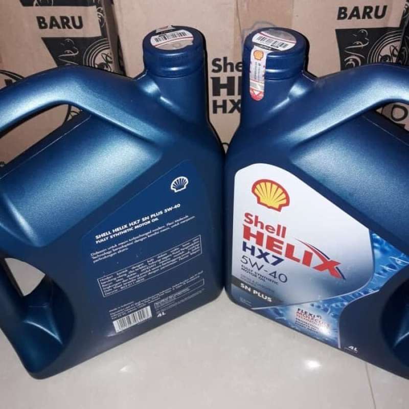 Promo Promo Shell Helix Hx7 Sea 5w-40 New Kemasan Galon Isi 4 Liter 100 ...