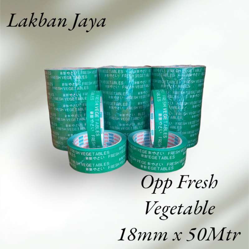 Jual Isolasi-solasi Sayur-lakban Sayur-fresh Vegetable/brand Solatape ...