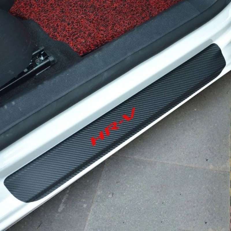 Jual Stiker Mobil Sillplate Hrv Carbon 3d Door Sill Plate Car Sticker ...