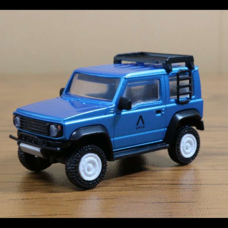 Jual 1/64 Plus Scale Suzuki Jimny Apio Sierra Jb74 Gacha Stasto Minicar - Silky Silver Di Seller ...