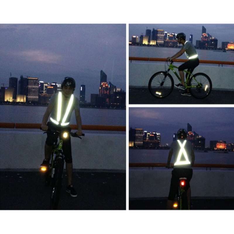 Jual Sabuk Keselamatan Reflective Vest Running Gear High Visibility Di ...