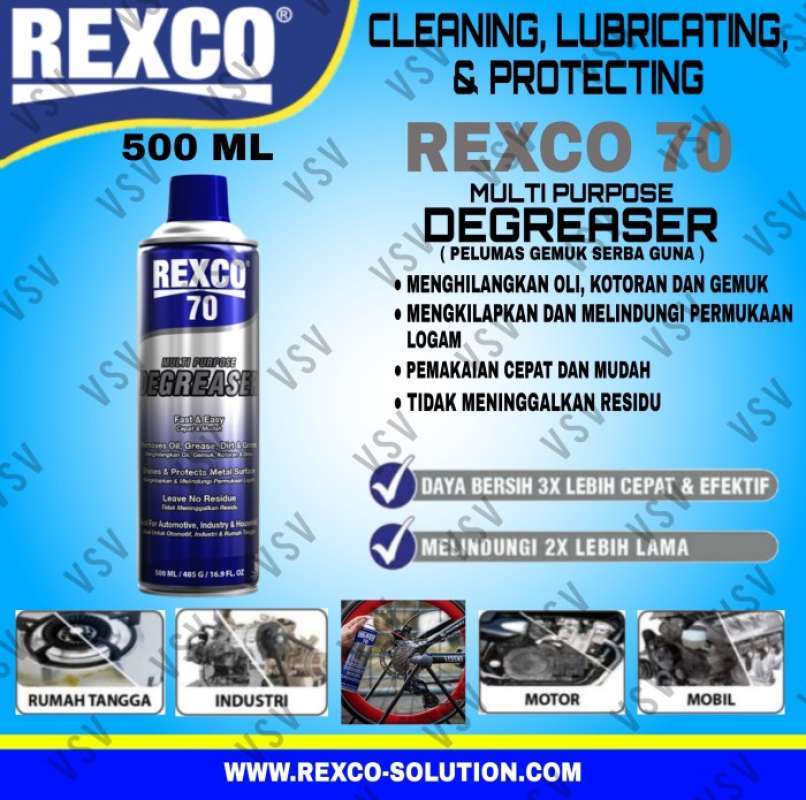 Jual Rexco 70 (500ml) Multi Purpose Degreaser Di Seller Regstore ...