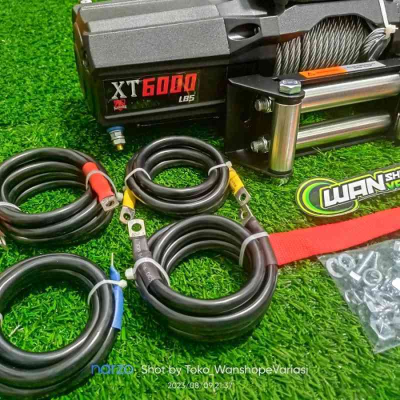Jual Winch 6000lbs Black Horse 3 Ton 12v Sling Baja Di Seller Tombstone ...