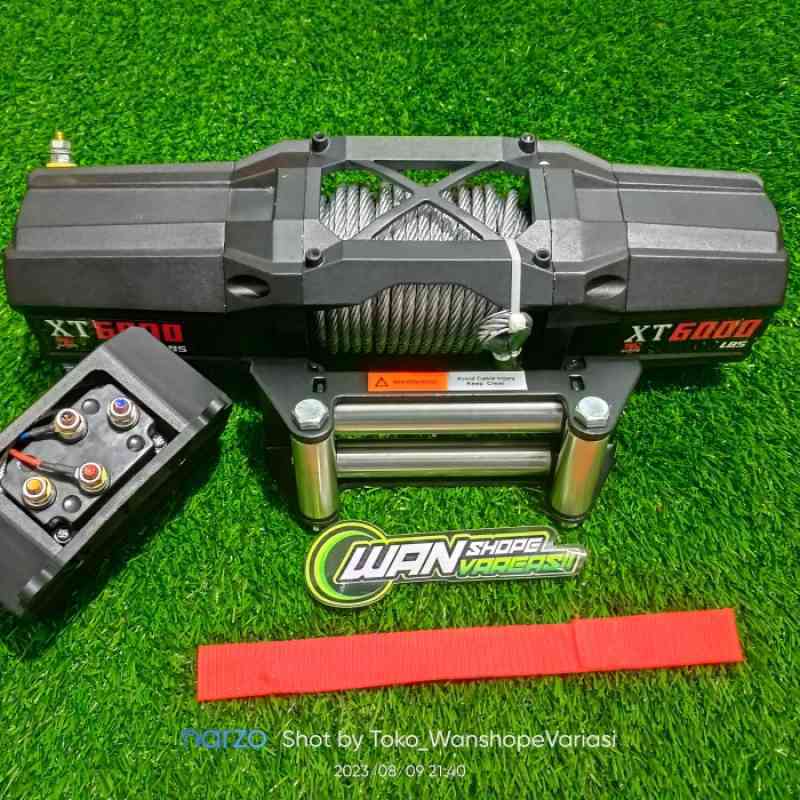 Jual Winch 6000lbs Black Horse 3 Ton 12v Sling Baja Di Seller Tombstone ...