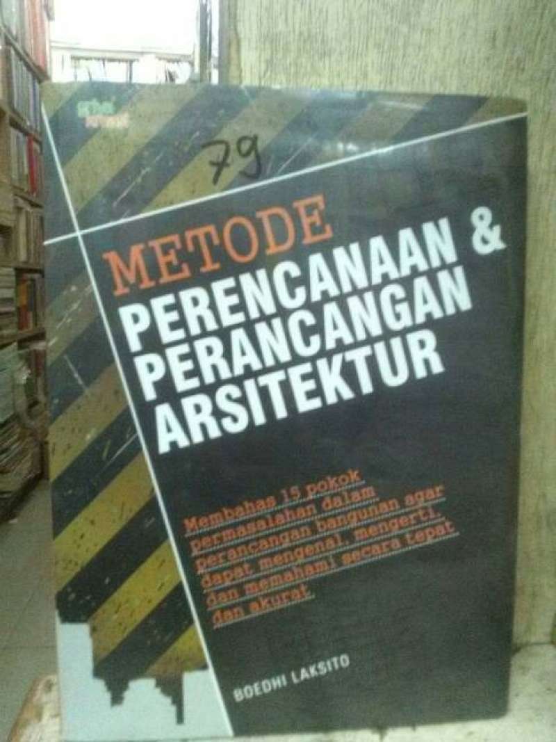 Promo Metode Perencanaan & Perancangan Arsitektur Diskon 23% Di Seller Sumijayeti Store - Kebon ...