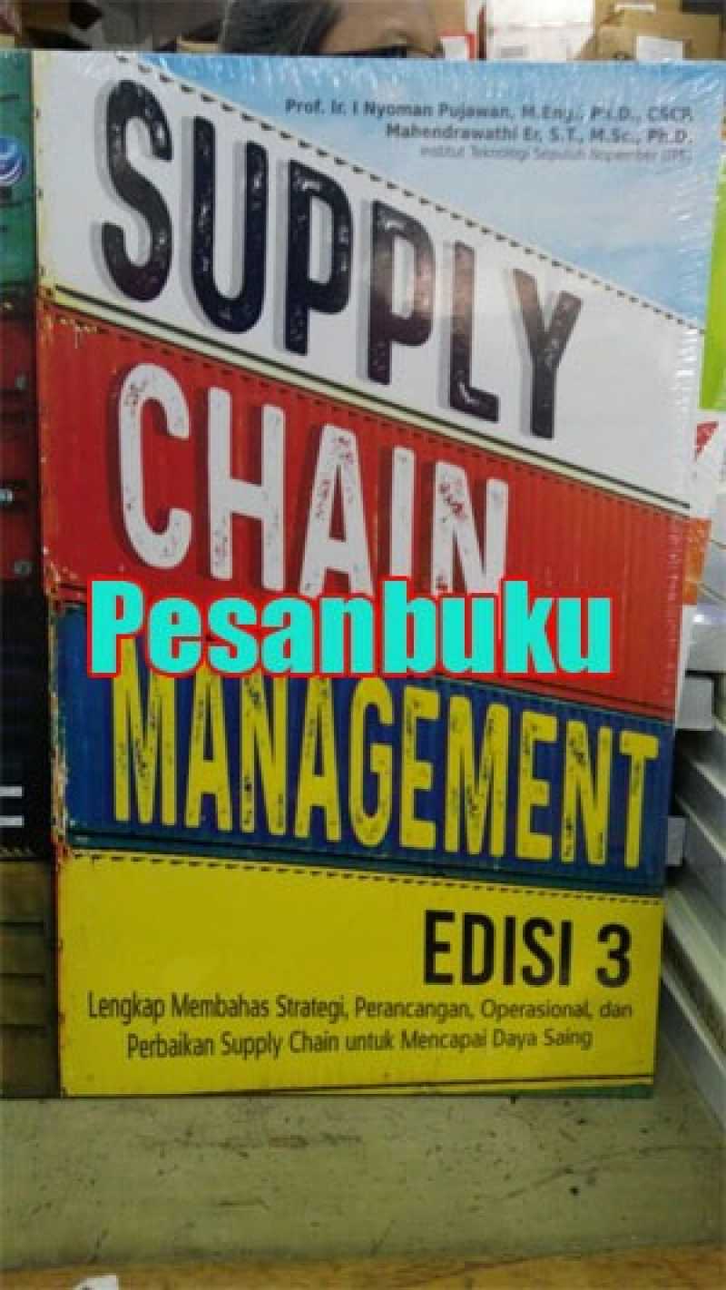 Promo Buku Supply Chain Management Edisi 3 I Nyoman Pujawan Dan ...
