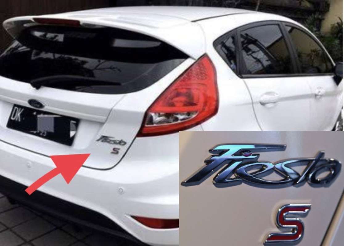 Promo Logo Tulisan Fiesta S Ford Fiesta Diskon 23% Di Seller Sumijayeti ...