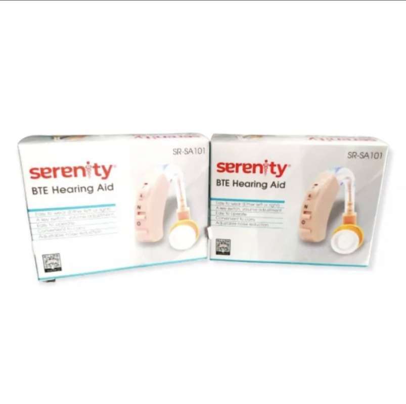 Promo Serenity Hearing Aid Sr-sa101 / Alat Bantu Dengar Serenity Diskon ...