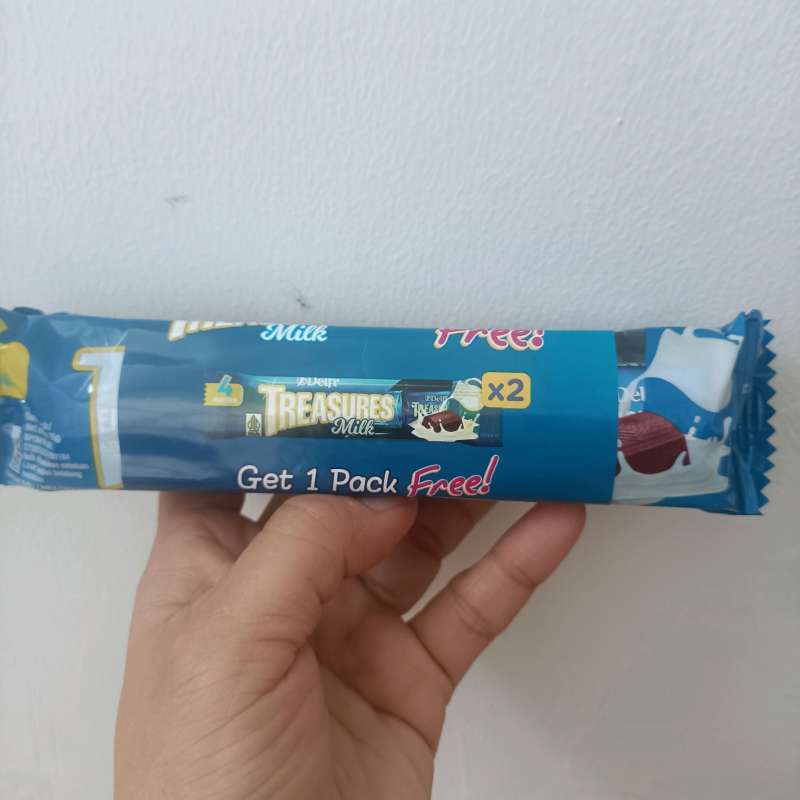 Jual Delfi Treasure Milk 2x36g Beli 1 Gratis 1/coklat Delfi Treasure ...