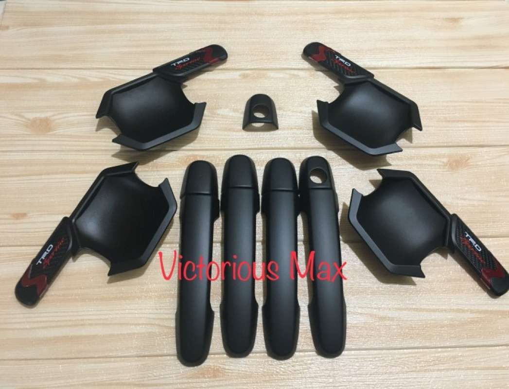 Promo Paket Outer & Cover Door Handle Grand Innova/fortuner Grand Black ...