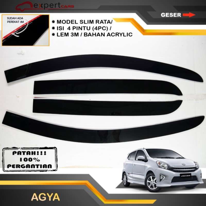 Promo Talang Agya Lama Baru Semua Tahun Model Slim Rata Flat Lem 3m ...